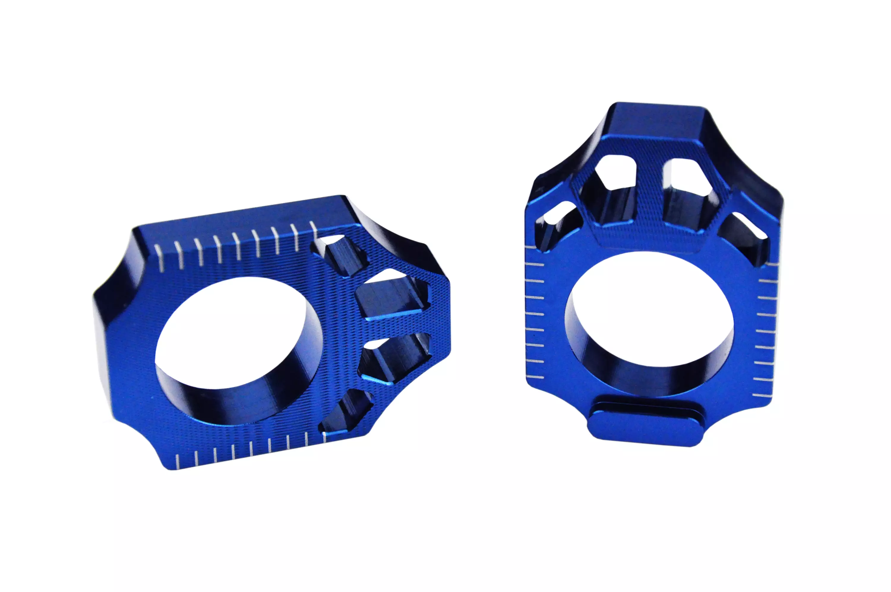 Scar Axle Blocks - Yamaha Blue color - lugnetsmccenter.se webbutik